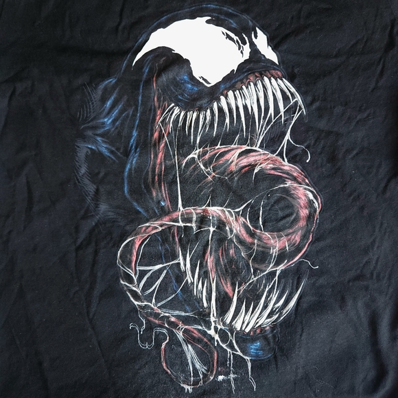Marvel | Shirts | Marvel Comics Venom Evil Spiderman Villain Mcu Black ...